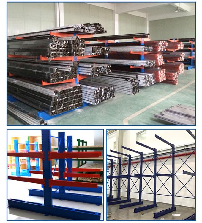 Lightweight Outdoor Selective Cantilever Racking Multi-Level For ...