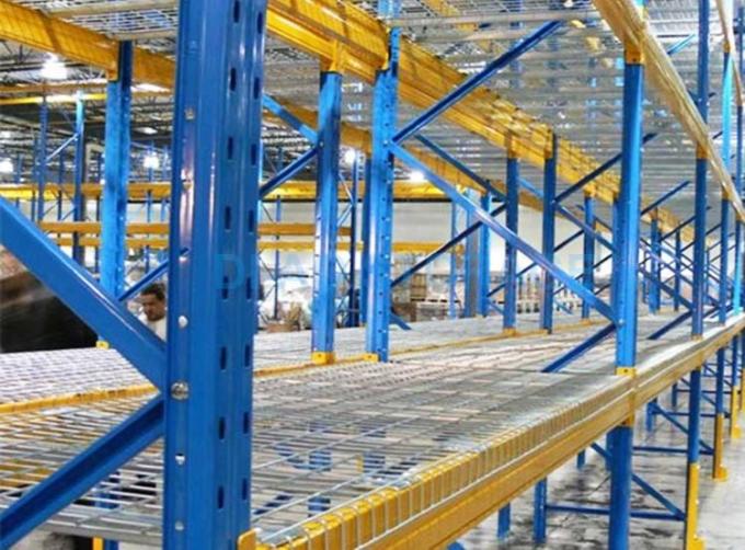 Flared Welded Galvanized Steel Metal Storage Steel Wire Mesh Decking ...