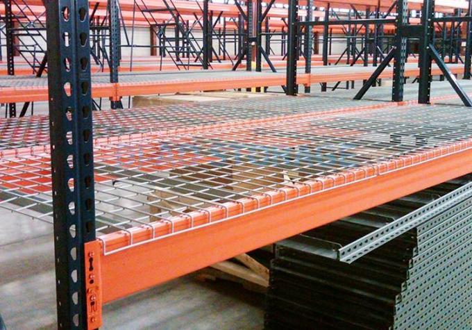 Flared Welded Galvanized Steel Metal Storage Steel Wire Mesh Decking ...