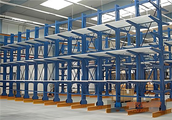 Double-Sided Cantilever Rack Single Sided Structural Warehouse Long ...