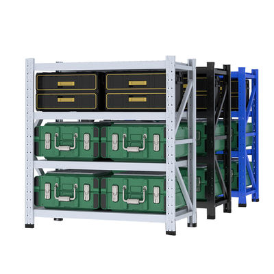 Medium Duty Rack Steel Storage Adjustable Shelving Warehouse Medium ...