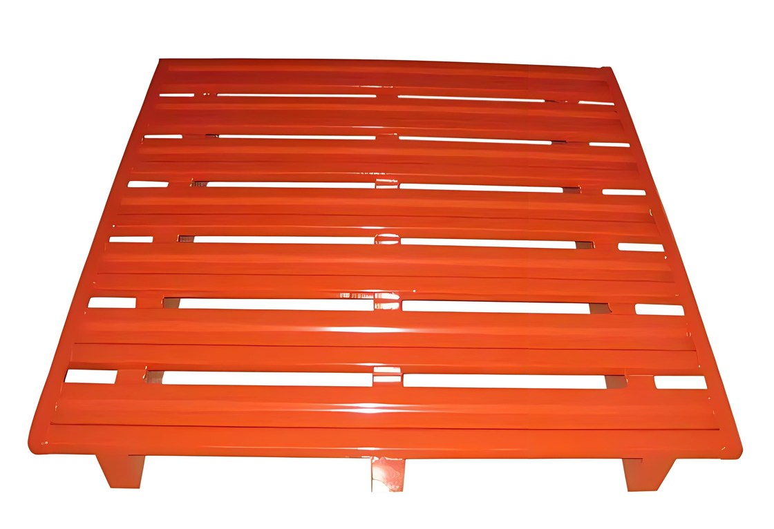 Colorful Injection Warehouse Storage Industrial Steel Metal Skid Pallet ...