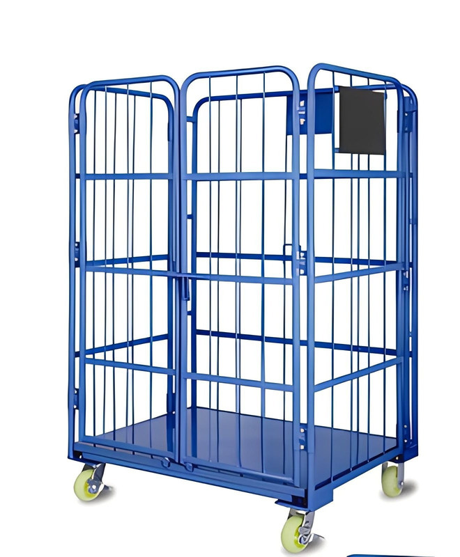 Metal Foldable Nesting Logistics Warehouse Transport Cargo Steel Wire ...