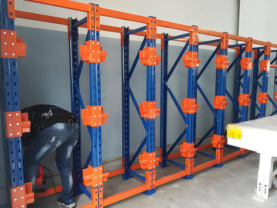 Electrical Heavy Duty Cable Reel Rack System Industrial Warehouse ...