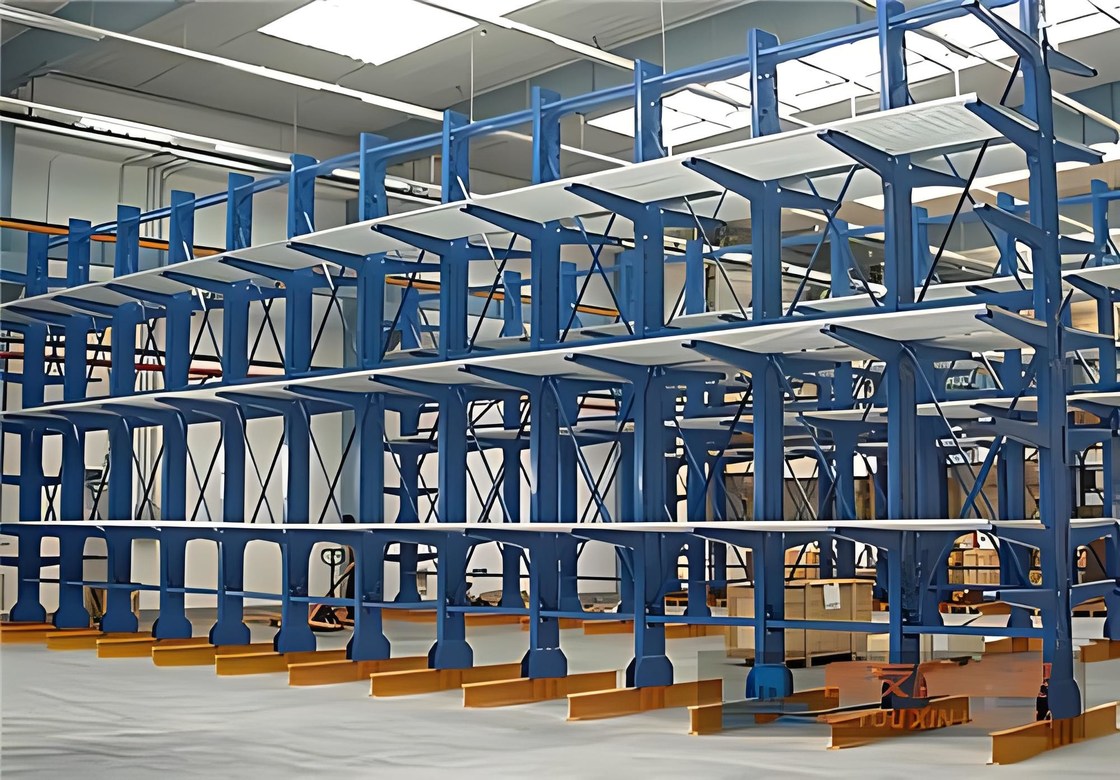 Double-Sided Cantilever Rack Single Sided Structural Warehouse Long ...