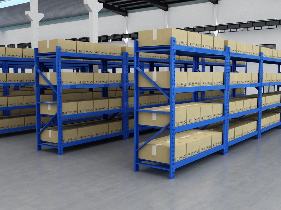 Medium Heavy Duty Height Adjustiable Metal Rack For Warehouse ...