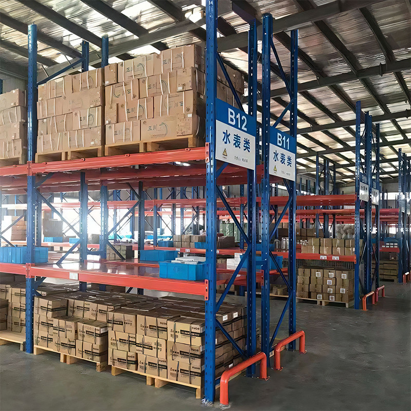 Heavy Duty Steel Selective Pallet Racking System For Industrial ...
