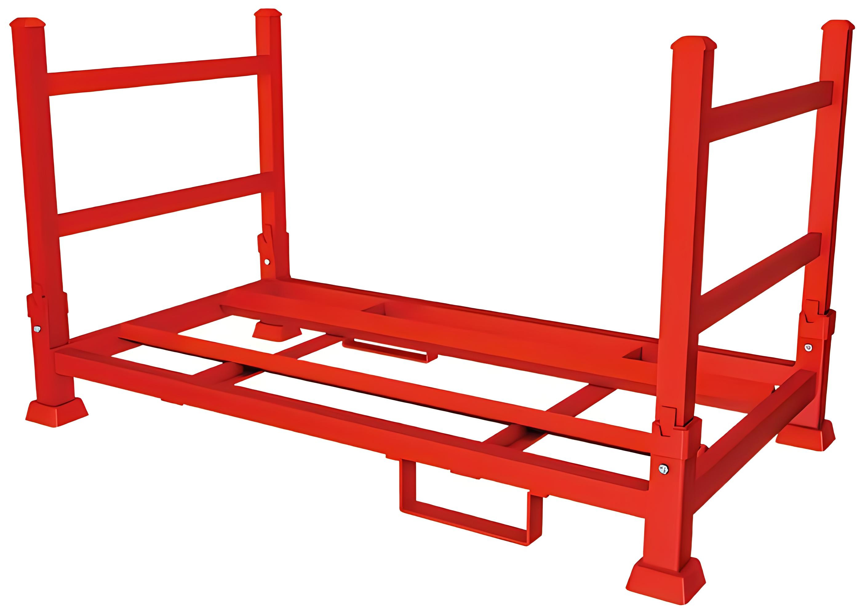 Heavy Duty Movable Shelving Steel Stacking Post Pallet Stacking Frame