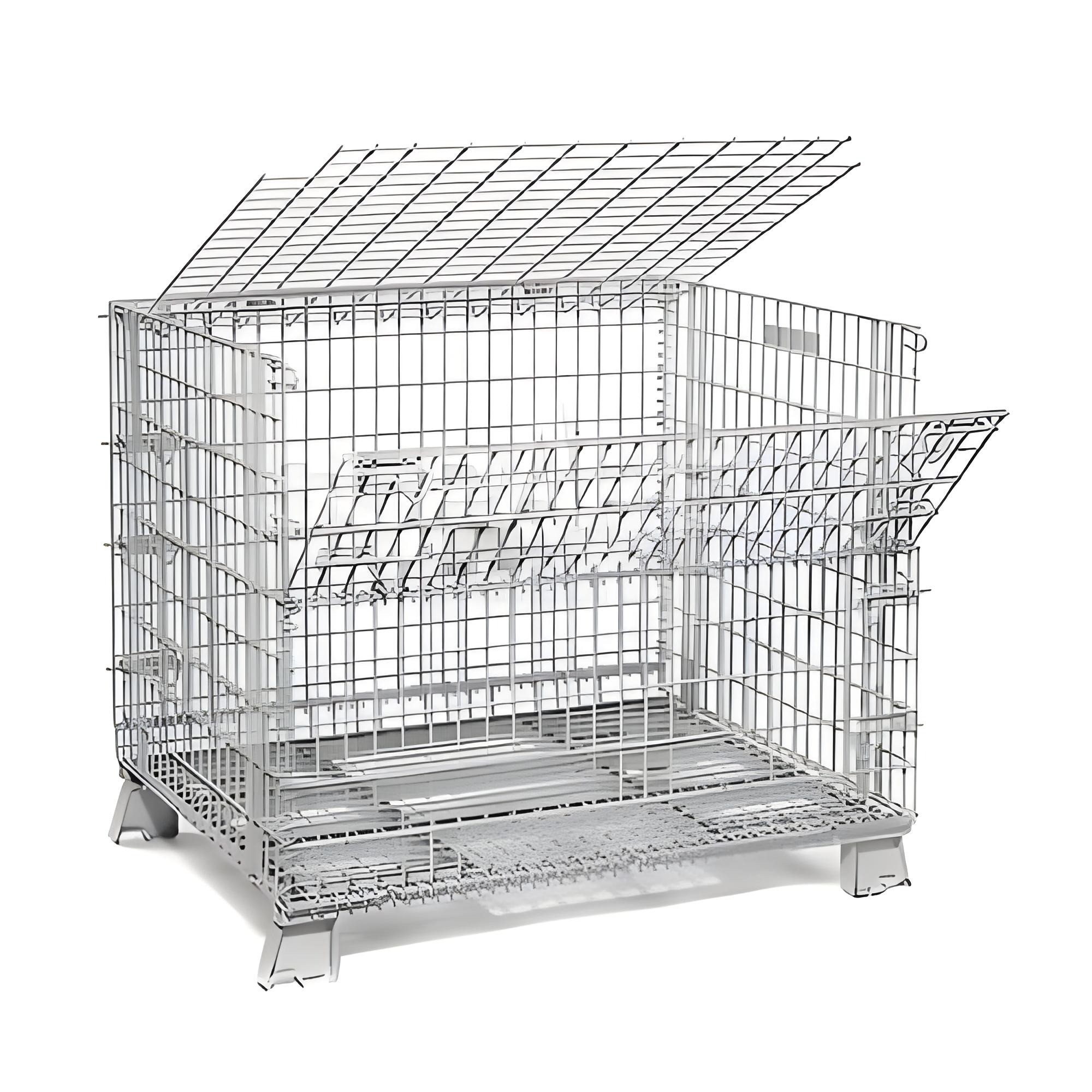 Efficient Heavy-Duty Warehouse Storage Cages for Industrial Logistics ...