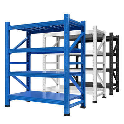 Light / Medium Duty Metal Rack for Industrial Factory Garage Warehouse ...