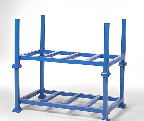 Industrial Powder Coating Equipment Storage Steel Cubic Pallet Stacking ...