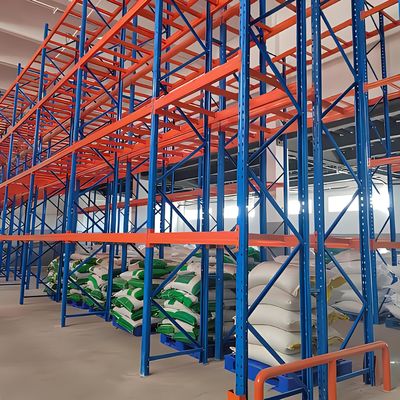 Double Deep Warehouse Racking Conventional Selective Storage Pallet ...