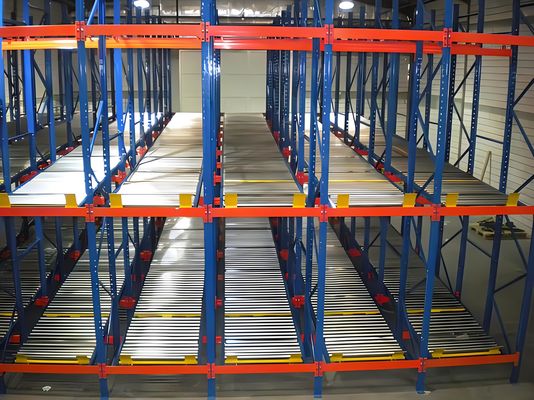 Gravity Flow Shelving Systems Adjustable Box Beam Pallet Warehouse ...