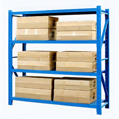 Light / Medium Duty Metal Rack For Industrial Factory Garage Warehouse ...